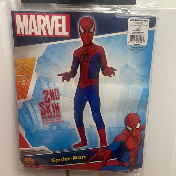 Marvel | Costumes | Marvel Spiderman Fullbody Stretch Jumpsuit Medium ...